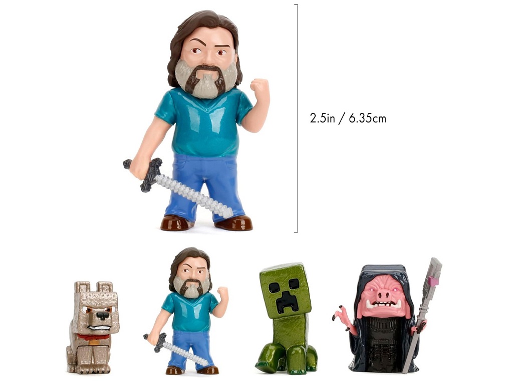 Jada kovinske figure Minecraft Movie 4-Pack | Trgovina Igracke24.hr